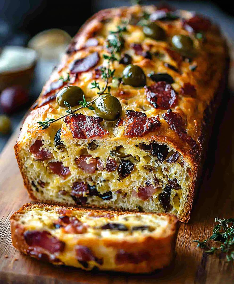 Olive Bacon Cheese Bread: A Delicious & Easy Recipe - Cozytastes